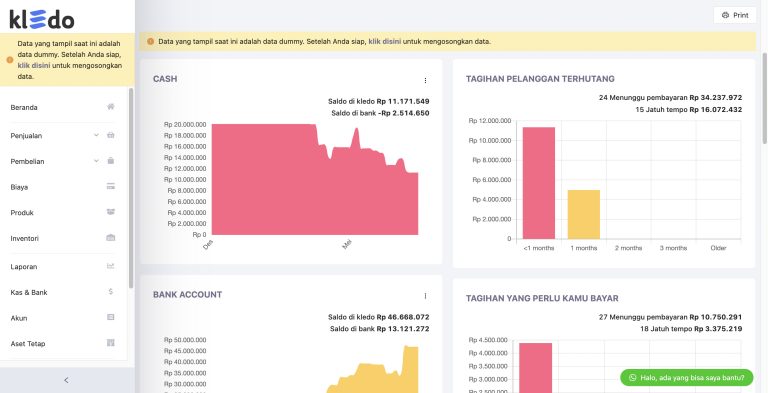Review Software Akuntansi Kledo
